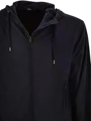 Herno Zip-fastening Hooded Jacket - Blue