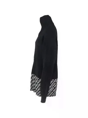 Balenciaga Panelled Half-zip Sweater