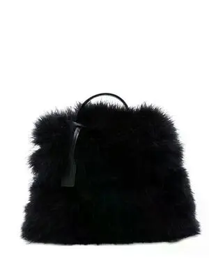 Moschino Top Handle Tote Bag - Black