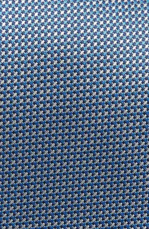 David Donahue Jacquard Neck Tie - Blue