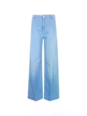 Seventy High-waist Wide-leg Jeans