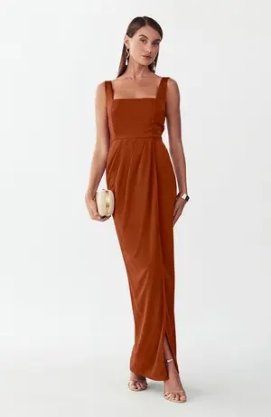 WILLA WILLA Akron Maxi Dress Copper