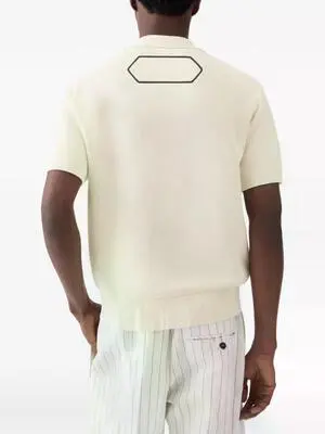 Jacquemus The J Knit Polo Shirt - Neutrals