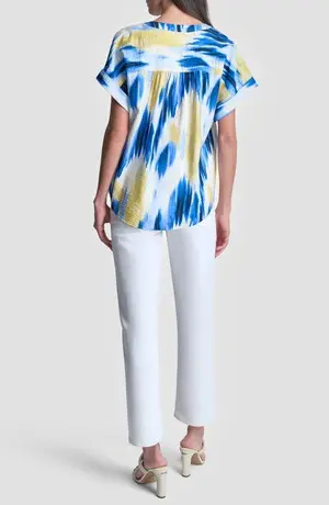 Dkny Abstract Print Button-up Shirt