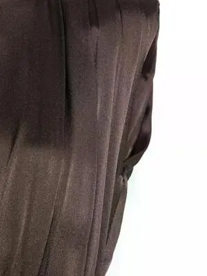 SEMICOUTURE Casilda Maxi Dress - Brown
