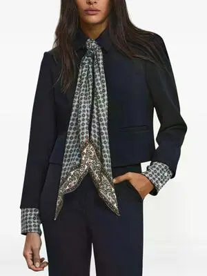 Veronica Beard Pattern-cuff Jacket