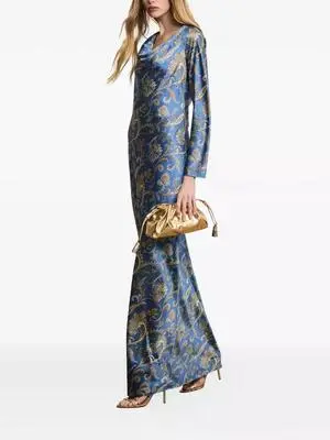 Veronica Beard Ember Floral Maxi Dress