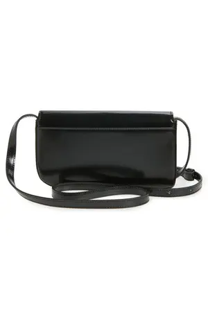 Jacquemus Le Curvo Leather Crossbody Bag - Black