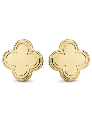 DEVATA Clover Stud Earrings