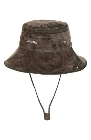 Jacquemus Le Bob De-nîmes Bucket Hat - Khaki 560