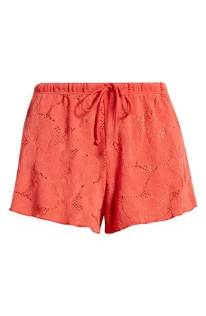 Rip Curl Oasis Cover-up Shorts Deep Red