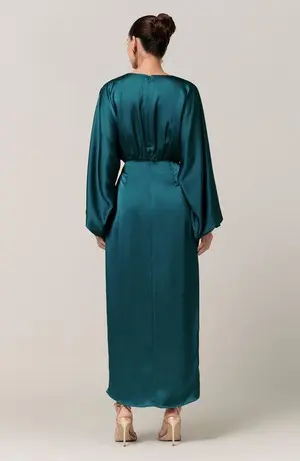 SAVEL Irena Midi Dress - Emerald