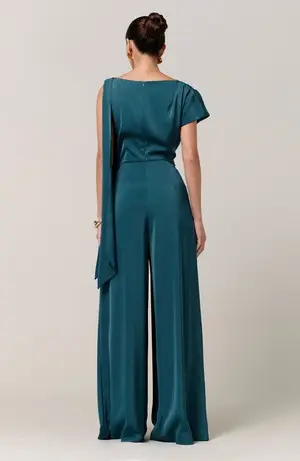 SAVEL Erica Wide Leg Jumpsuit - Teal