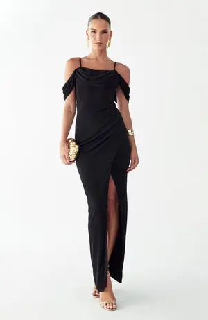 BWLDR Amie Maxi Dress - Black