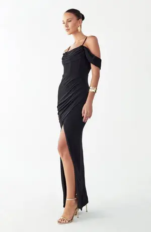 BWLDR Amie Maxi Dress - Black
