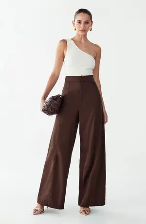 WILLA Dayton Pants - Chocolate
