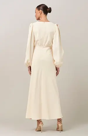 SAVEL Jonah Midi Dress - Ivory