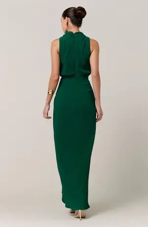 SAVEL Ursula Midi Dress - Emerald