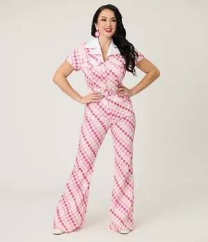 SMAK PARLOUR Retro Flare Jumpsuit