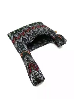 Missoni Raschel Pinetto Lurex Tote Bag - Black