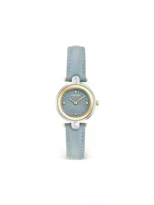 Furla Leather Strap 28mm Watch - Blue