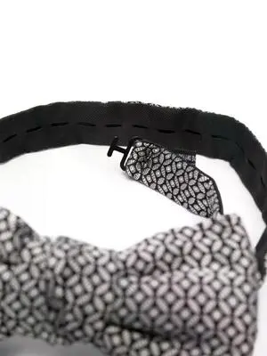 LANVIN Patterned-jacquard Silk Bow
