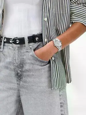 Rag & Bone Lex 34mm Watch - Silver