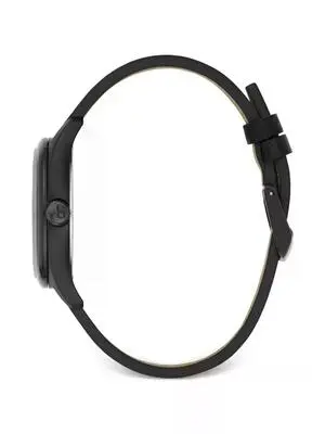 Rag & Bone Sun 38mm Watch With Leather Strap - Black