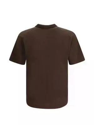 CRUNA Knitted Collar T-shirt