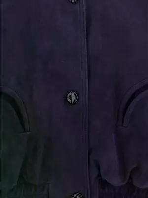 BLAZÉ MILANO Charlie Epaulettes Bomber Jacket - Blue