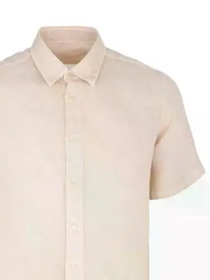 120% Lino Contemporary Fit Shirt - Neutrals
