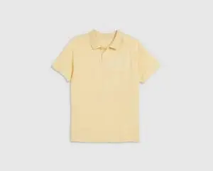LEVI'S Shoreline Tech Polo Shirt - Stripe Sunshine Heather