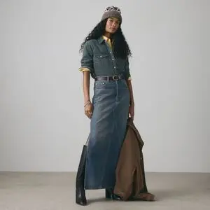 LEVI'S Long Icon Skirt - Long Gone