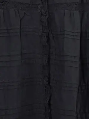 Isabel Marant Étoile Sangallo Cotton Maxi Dress - Black