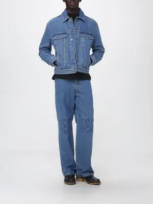 Loewe Embroidered Wide-leg Jeans