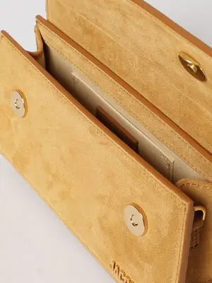 Jacquemus Le Chiquito Long Suede Bag - Camel