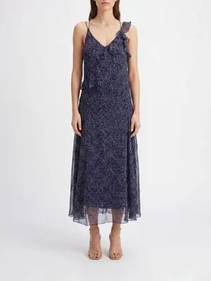Isabel Marant Étoile Printed Maxi Dress - Blue