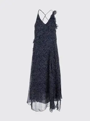 Isabel Marant Étoile Floral Midi Dress - Blue