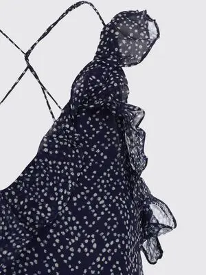 Isabel Marant Étoile Floral Midi Dress - Blue
