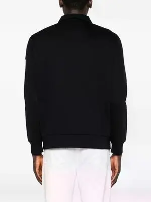 Moncler Zip-up Polo Shirt With Chest Pocket