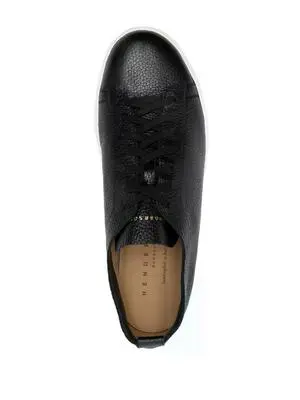 HENDERSON BARACCO Byron Leather Sneakers - Black