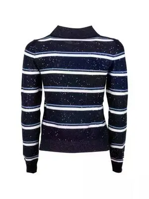 Marella Striped Polo Top
