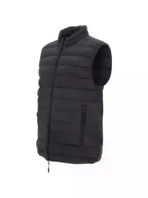 EA7 Quilted Zip-up Vest