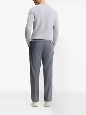 Shanghai Tang V-neck Patterned Sweater