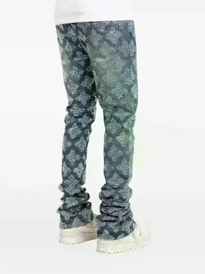 GUAPI Crystal-embellished Jeans
