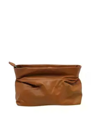 VIC MATIE Leather Travel Shoulder Bag