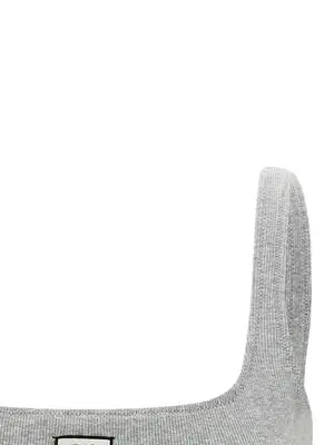 ENTIRE STUDIOS Ribbed Tank Top - Grey