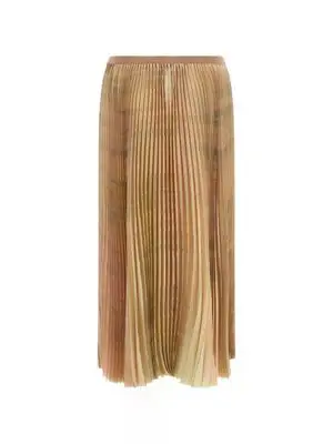 Fabiana Filippi Printed Pleated Skirt