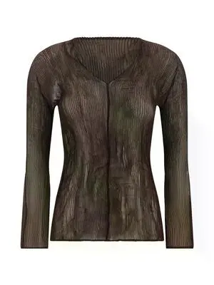 Issey Miyake Office Wear Blouses