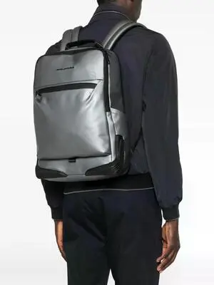 PIQUADRO Corner 2.0 Backpack - Silver